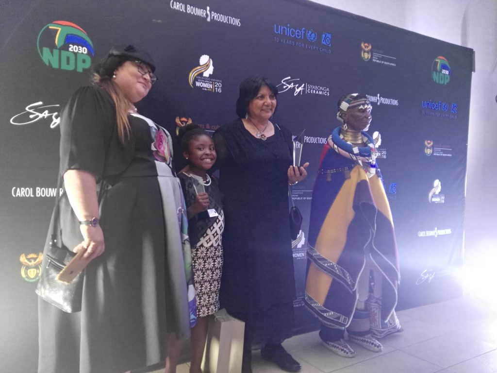 The 7 year-old wins big at the Mbokodo Awards! – Soweto Life Magazine